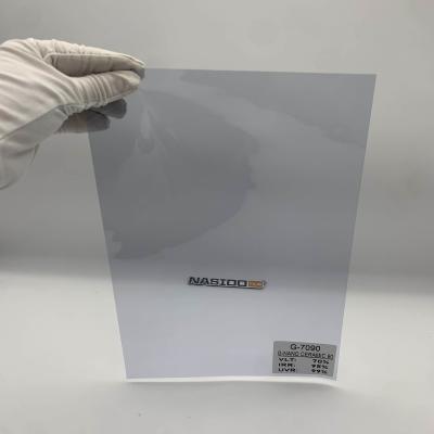 Cina G-7090 Protezione da vetro auto a pellicola in nanoceramica Anti rigetto di calore blu chiaro in vendita