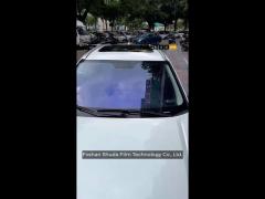 Película para ventanas NASDIO Camaleón Alta claridad 75%VLT A prueba de rayos UV Ligero