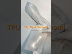 TPU Diamond Gold NASIDO Kleurveranderende film Kleurwrap voor carrosserie