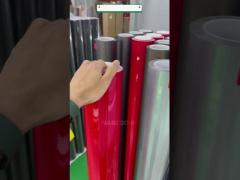 TPU Ferrari Rood NASIDO FILM Zelfherstellende Kleur Wrap voor Autolak