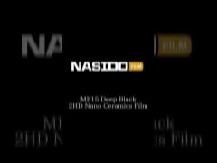 NASIDO 品質自動車 ソーラーフィルム MF15 黒 97% IRR HD ナノセラミック 防熱窓フィルム カー プライバシー 窓色フィルム