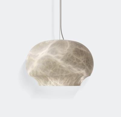 Chine Lampe suspendue à chevet de lit à faible luminosité Lampe suspendue à chevet de lit en alabaster à vendre