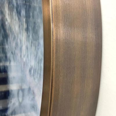 China Creative LED Moon Light Wall Lamp Simple Modern Printed Corridor and Living Room Background Wall Painting Sconce for sale
