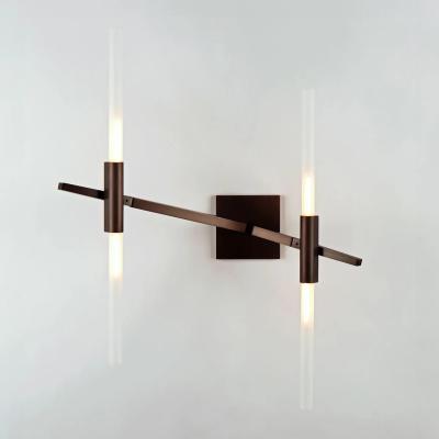Cina Nordic LED Agnes Sconce Colore Oro Lampada da parete decorativa interna in vendita