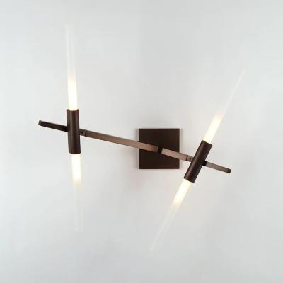 Cina Nordic LED Agnes Sconce Colore Oro Lampada da parete decorativa interna in vendita