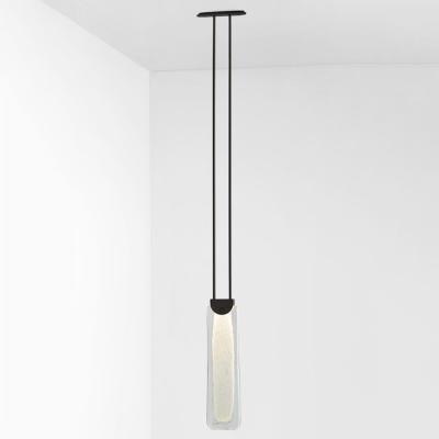 Cina Lampade a sospensione moderne e sottili per interni, in vetro, a LED, per camera da letto, design artistico per l'illuminazione in vendita