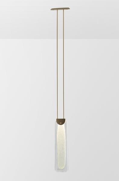 Quality Articolo Studios Slab Pendant Fizi Brass pendant light for sale