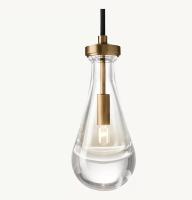 Quality Brass Raindrop pendant light for kitchen bedroom side pendant lamp for sale