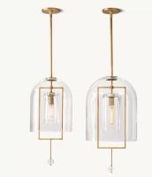 Quality Modern Fulcrum Pendant Light Big Glass Pendant Lamp for sale
