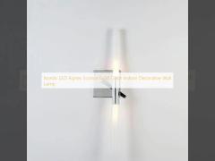 Βορειοευρωπαϊκό LED Agnes Sconce Χρυσό Χρώμα Εσωτερικού Χώρου Διακοσμητικό Φωτιστικό Τοίχου