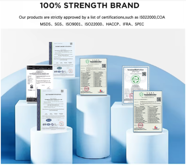 Freesia & Whisky Fragrance Oil quality assurance