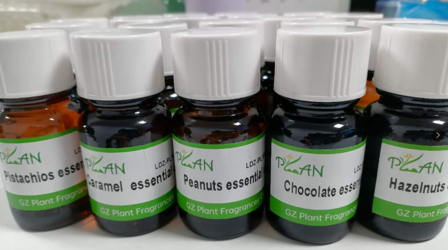 Close-up of cherry fragrance oil