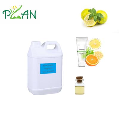 China Fruity Toothpaste Flavors Concentrated Citrus Mint Fragrance Oil for Toothpaste Making for sale