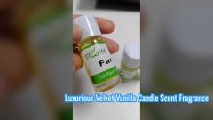 Premium Velvet Vanilla Fragrance Oil for Soy Candles
