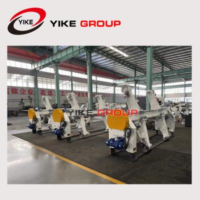 Cina Supporto di rotolo di mulino simmetrico di Shaftless, linea supporto del singolo Facer di rotolo di mulino elettrico in vendita