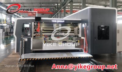 China Voccum Suction Flexo Printer Slotter Die Cutter Machine For Carton Box Making for sale