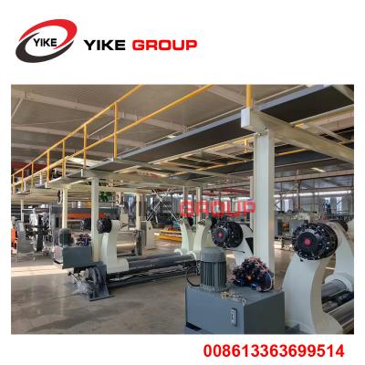 Cina Linea di produzione di cartone ondulato automatico ad alta velocità a 3 pli in vendita