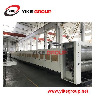 Cina WJ-250-2500 Five Layer Corrugated Cardboard Production Line From YIKE GROUP in vendita