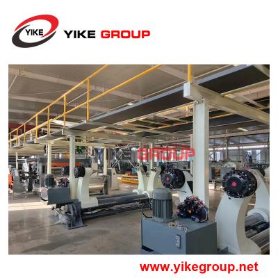 Cina WJ-250-2500 Five Layer Corrugated Cardboard Production Line From YIKE GROUP in vendita