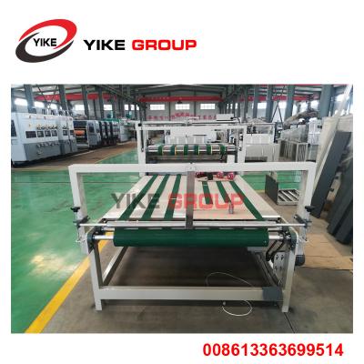 China Machine speed 60m/min  YKS-2800 Semi Folder Gluer Machine for carton box making for sale