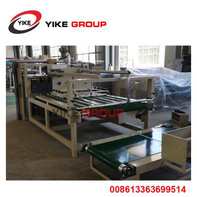 China Feeding Height 900mm YKS-2000 Semi Folder Gluer Machine From YIKE GROUP for sale