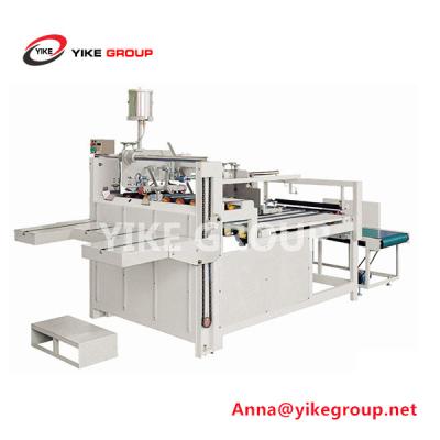 Cina YK-2400 Semi Automatic Folder Gluer Machine for Corrugados Carton Box  making machine in vendita