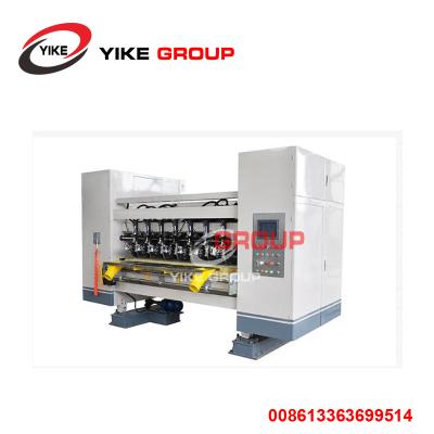 China Zero Pressure Line Working Width 2500 Thin Blade Slitter Scorer Machine For Five Layer Corrugated Paperboard Production for sale