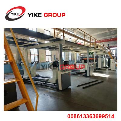 China Zero Pressure Line Working Width 2500 Thin Blade Slitter Scorer Machine For Five Layer Corrugated Paperboard Production for sale