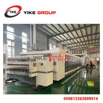 Cina Linea di produzione di cartone ondulato ad alta velocità YK-2200-200 tipo cinque strati in vendita