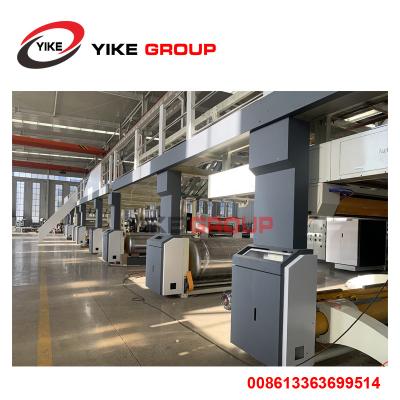Cina YK-150-1800 2 Ply Corrugated Cardboard Production Line from YIKE GROUP in vendita