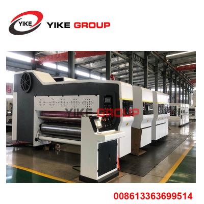 China YK-1224 Fully Computer Flexo Printer Slotter Die Cutter Carton Box Making Machine From YIKE GROUP for sale