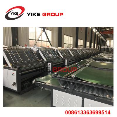 China Professional Semi Automatic Lifting Model Laminating Machine , Semi Auto Flute Laminator for sale