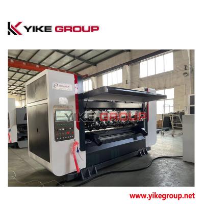 중국 YK-1800ENC YIKE GROUP의 완전 자동 코러브레이션 얇은 블레이드 절단 스코어 기계 판매용