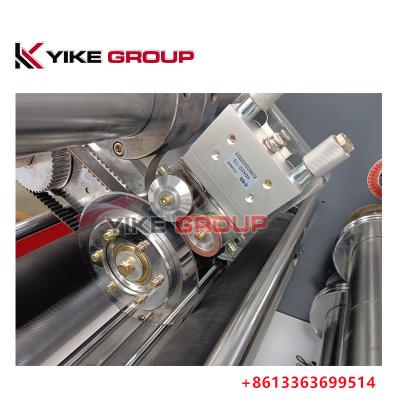 China YK-1800 Corrugated Boxes Thin Blade Slitting Scorering Machine With 4/6 Blade Scorer for sale