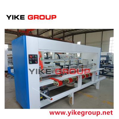 China 2024 New Type Fast Speed YIKE GROUP Automatic Corrugated Box Folding Gluing Machine Te koop