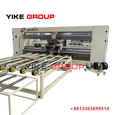 China YIKE GROUP 2500mm High Speed Servo Motor Double Pieces Semi Auto Stitching Machine for sale