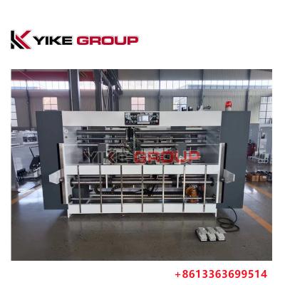 China Yk-2000 Semi Automatic Stitching Machine Double Pieces Carton Box Making From Yike Group for sale