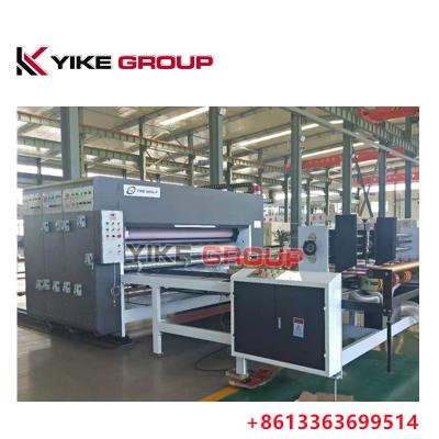 中国 YK-1426 チェーンタイプ フレクソプリンター スロッターマシン カートンボックス印刷機 販売のため