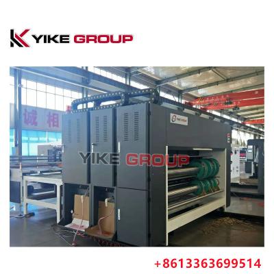 中国 YK-1426 チェーンタイプ フレクソプリンター スロッターマシン カートンボックス印刷機 販売のため