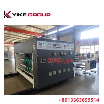 中国 YK-1426 チェーンタイプ フレクソプリンター スロッターマシン カートンボックス印刷機 販売のため