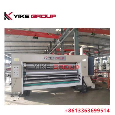 China 1600x3000MM Chain Feeder Printer Slotter Die Cutter Machine Carton Box Making From YIKE GROUP for sale