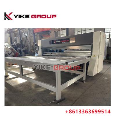 China Chain Feeding Type 1400x2400MM 2 Color Flexo Printing Machine For Corrugated Box Making for sale