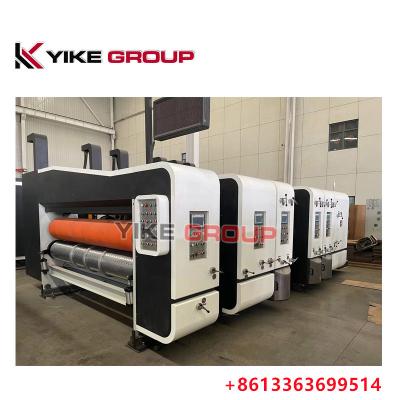 Cina YK-1424 High Speed Flexo Printer Slotter Die Cutter Machine Cartone in vendita