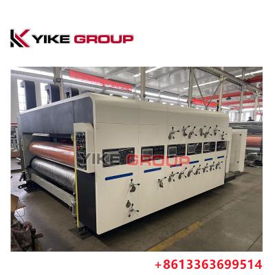 Cina YK-1424 High Speed Flexo Printer Slotter Die Cutter Machine Cartone in vendita