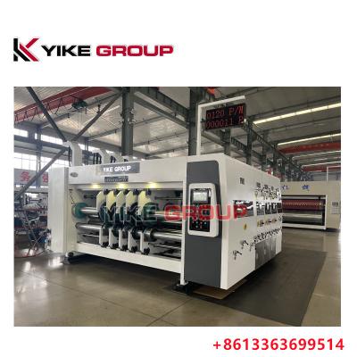 China YIKE GROUP Flexo Printer Slotter Die Cutter Stacker Machine For Different Kinds Of Box Making for sale