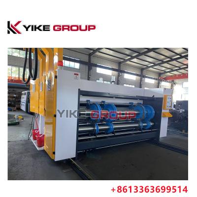 China 1400x2600MM Corrugated Carton Box Making Machine Chain Type Flexo Printer Slotter Machine for sale