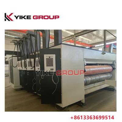 China YIKE GROUP Speed 150pcs/Min Fully Automatic 415V 440V Flexo Printer Slotter Machine for sale