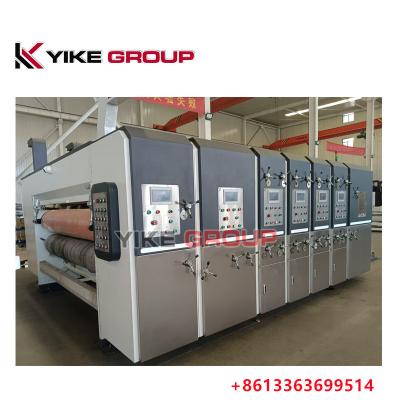 China YIKE GROUP Speed 150pcs/Min Fully Automatic 415V 440V Flexo Printer Slotter Machine for sale