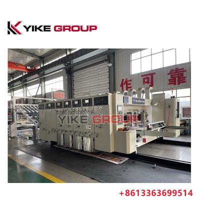 China High Speed Flexo Printing Slotting Machine For Carton Box Making 120-150 Sheets/Min for sale