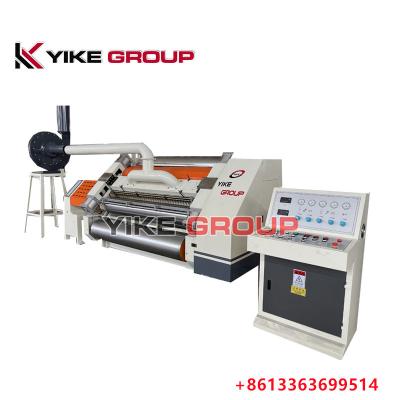 China YK-1800 Fingerless Vacuum Adsorption Single Facer Corrugated Machine From YIKE GROUP for sale